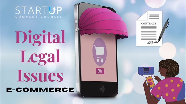 Must-Know Digital Legal Issues for E-commerce Entrepreneurs in the USA